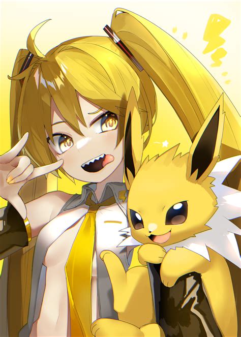 Pokemon Jolteon Human