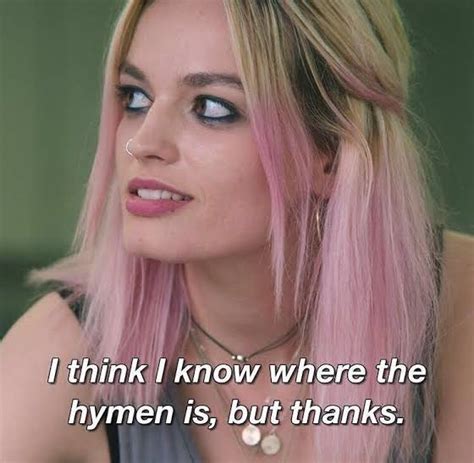 Signs That Youre Maeve Wiley From Sex Education ~ Blogmafiaa