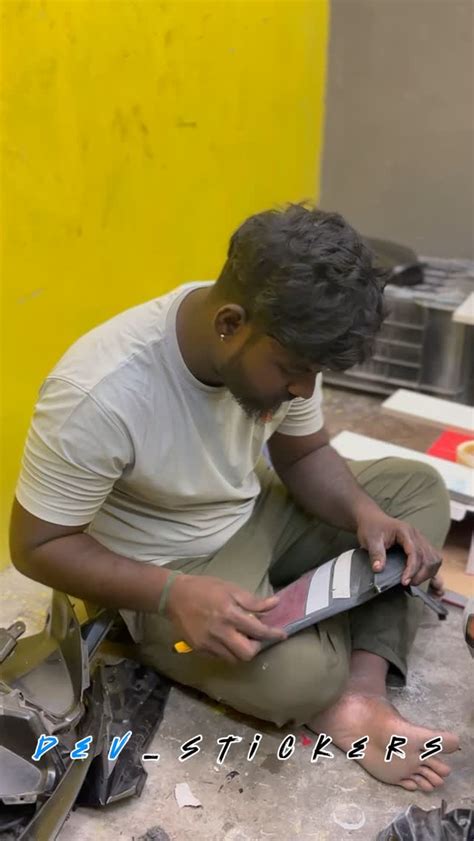 Dev Stickerz Mt 15 Tank Side Name Sticker⚡️ Devstickerz Locationthiruverkaduchennai 📞