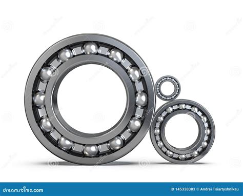 Bearing Assembly Assembly Being Part Of The Support 3d Rendering On