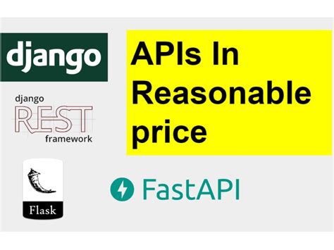 Apis That Will Communicate With Front End And Mobile Applications Upwork