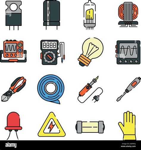 Electrical Engineering And Electronics Repair Stock Vector Image And Art