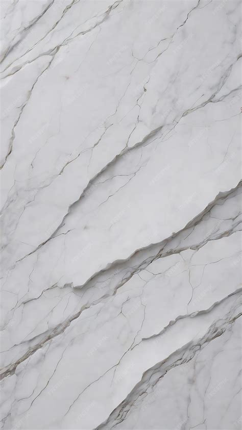 Premium Ai Image White Mable Pattern Texture For Background