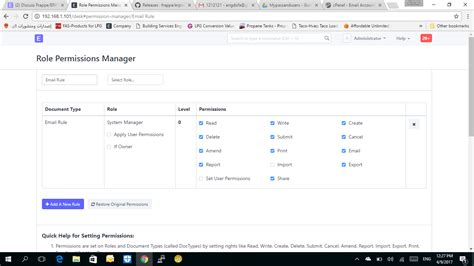 Email Rule Function V8 Setup Frappe Forum