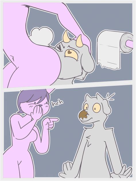 Rule 34 Anthro Bathroom Bovid Caprine Duo Feces Feces On Face Female