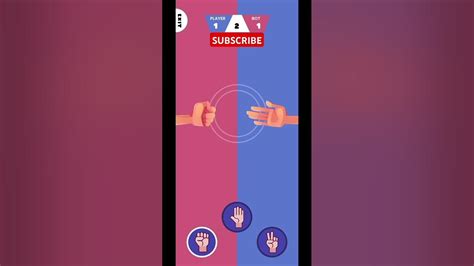 Rockpaper And Scissor 2 Player Gameshorts Ytshorts Youtubeshorts