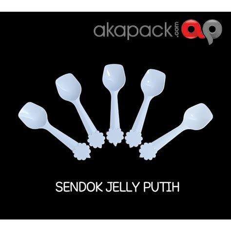 Sendok Jelly Putih Susu Tiptop Akapack