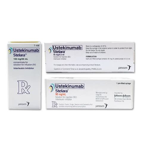 Stelara Dosagedirection For Use Mims Philippines