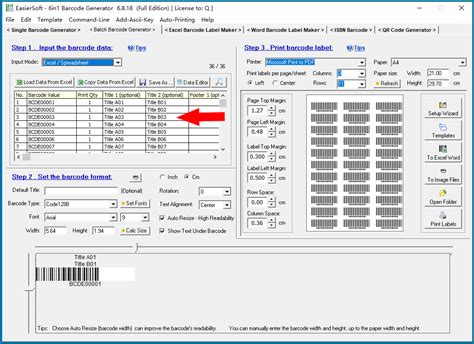 Import Excel Data Std Edition