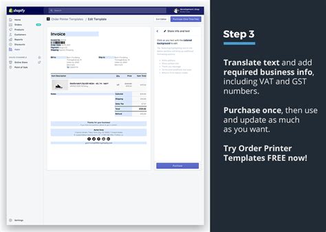 Order Printer Templates Ecommerce Plugins For Online Stores Shopify App Store