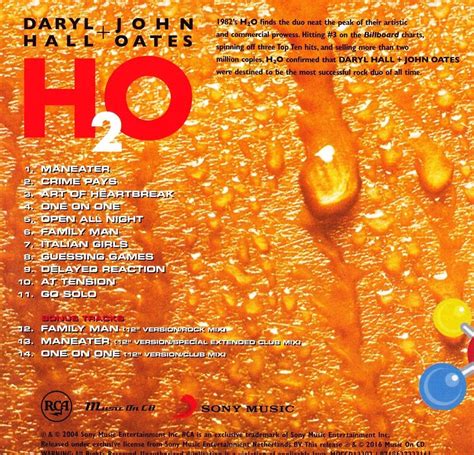 H2o Daryl Hall And John Oates Cd Album Muziek Bol