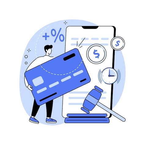 Premium Vector Pay Penalties Abstract Concept Vector Illustration