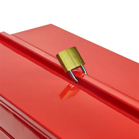 Tool Box 14 Inch 2 Tier 3 Tray Folding Cantilever Toolbox With Handle