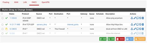 ping to dmz works without a rule netgate forum