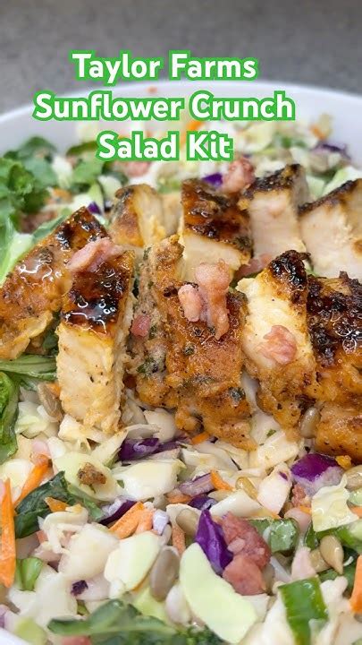 Taylor Farms Sunflower Crunch Salad Kit Youtube