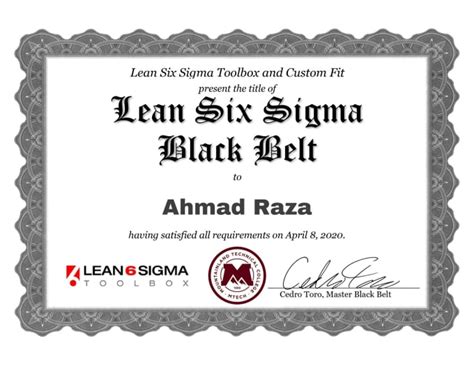 Help You In Lean Six Sigma Certifications By Art Gallery21 Fiverr
