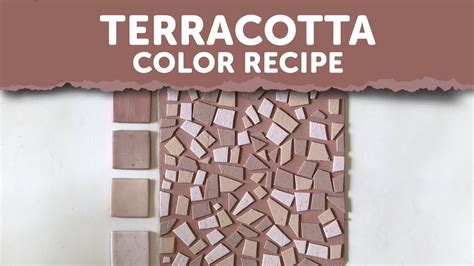 Polymer Clay Color Recipe 29 Warm And Earthy Terracotta Colors Youtube