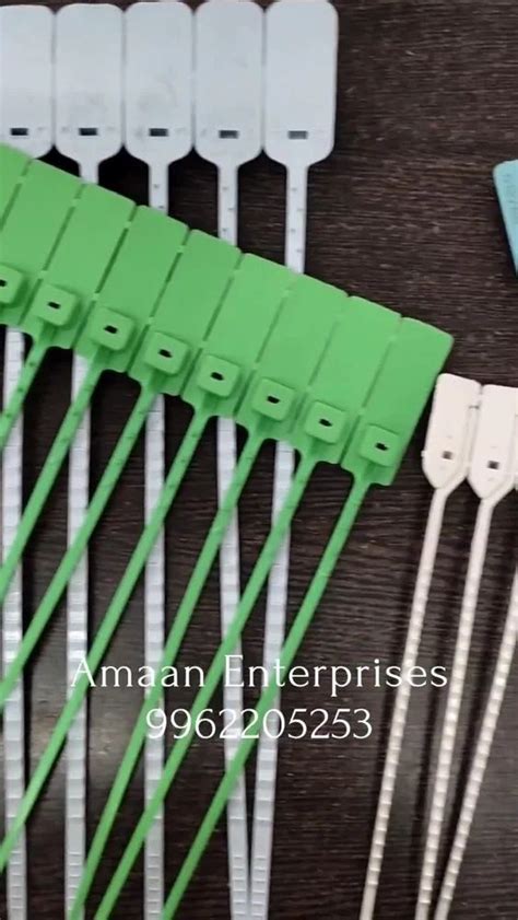 Plastic Security Seal At Plastic Security Seals In Chennai Id