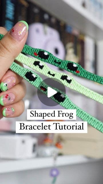 Masha Knots On Instagram Hop Into This Shaped Frog Bracelet Tutorial