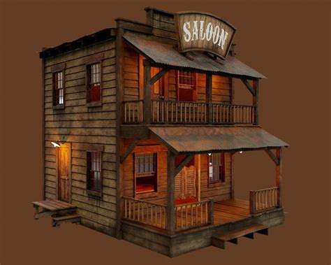 Artstation Old West Saloon Old West Saloon Western Saloon Old