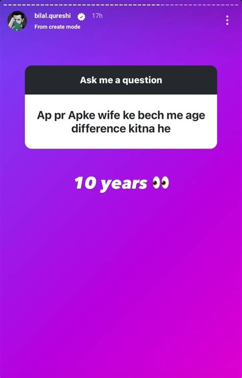 Bilal Qureshi On Age Gap In Marriage And Importance Of Respect Reviewitpk