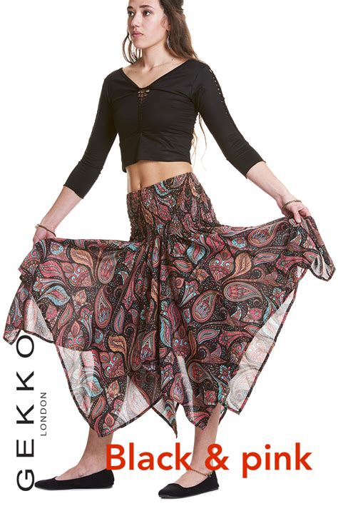 Paisley Pixie Skirt Gekko Bohotique
