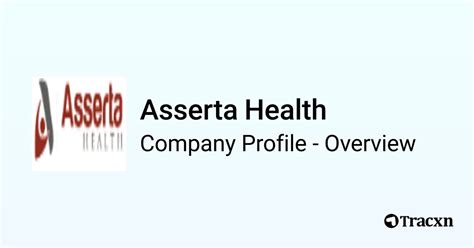 Asserta Health 2026 Company Profile Team Funding And Competitors Tracxn