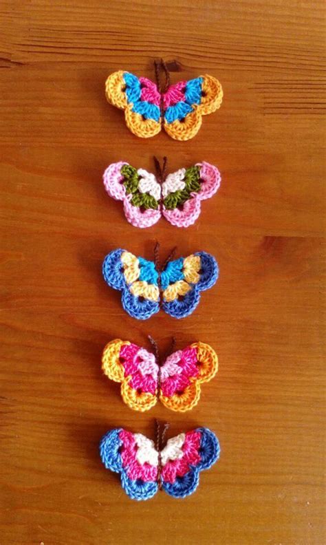 Easy Crochet How To Crochet A Butterfly Free Crochet Butterfly Motif Pattern Tutorial Artofit