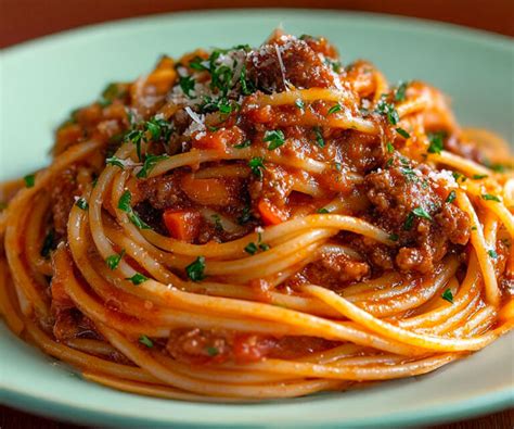 Spaghetti Bolognaise Maison La Recette Traditionnelle Et Savoureuse