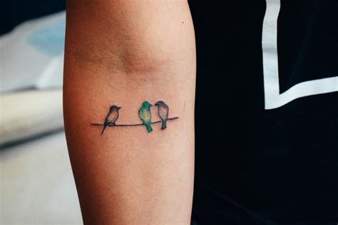 Simple Bird Tattoo