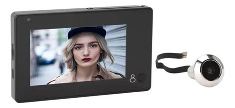 Câmera Peephole Com Tela Hd De 43 Polegadas 145 Graus Parcelamento