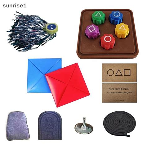 [ใหม่] ชุดเกมพื้นบ้านเกาหลี เกมเล่นโบราณเกาหลี Jebi Chagi Gong Gi Biseokchigi Paeng Y