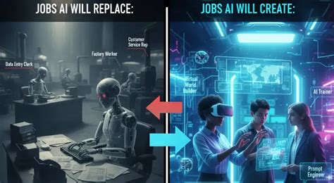 Jobs Ai Will Replace Vs Jobs Ai Will Create Future Of Jobs
