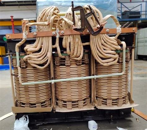 Mild Steel Body 1000kva Oil Cooled Core Coil Assembly For Industrial