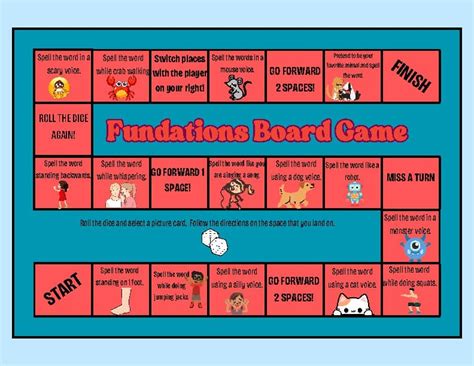 Fundations Level 2 Unit 1 Game By Kristi Elyse Tpt
