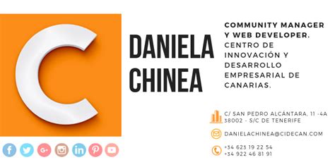 Daniela Chinea Community Manager Y Web Developer Cidecan Cidecan