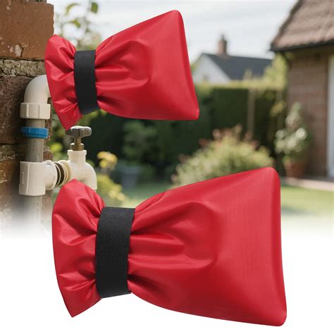 Furnix 4 Pack Outdoor Faucet Insulation Covers For Winterwaterproof