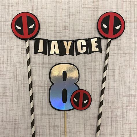Deadpool Party Supplies Etsy