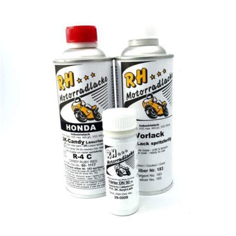 Verfkit Rh Honda Candy Ruby Red R 4 C De Bondt