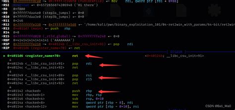 pwn入门（5）32位程序与64位程序和构造rop链 ropper rop链构造 csdn博客