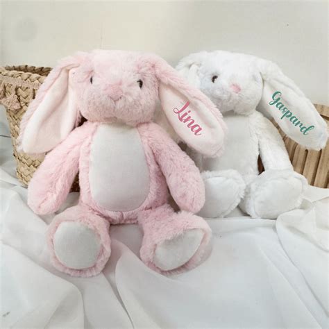 Peluche Lapin Personnalisé Prénom C Mamarcfr