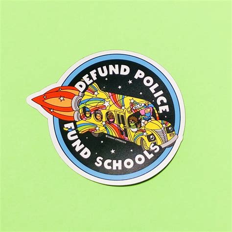 Sarah Epperson Defund Police Fund Schools Magnet