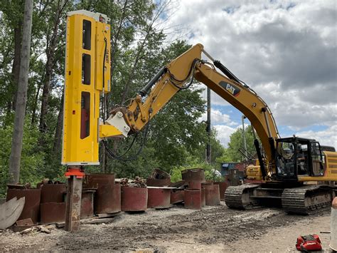 Gilbert Hydraulic Drop Hammer Attachment Shearforce Equipment