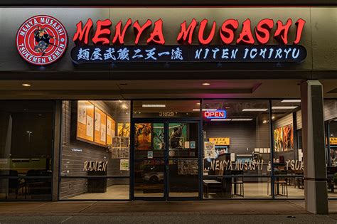 Menya Musashi Tsukemen And Ramen Best Ramen In Seattle