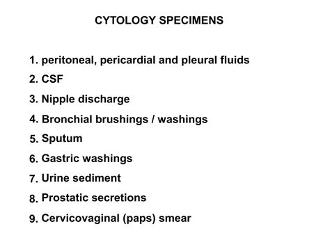 Basic Cytology Techniques Pptx