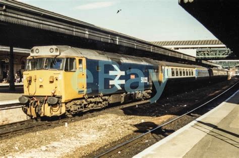 Uk Diesel Train Railway Photograph Of Class 50 50021 Rm50 139 £170
