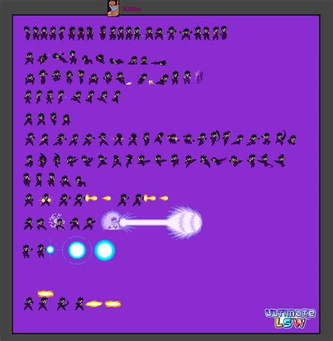 Killer Sprite Sheet Ultimate Lsw By Miguelguerreiroz On Deviantart