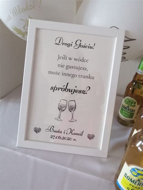 Plakaty ślubne No To PrzyjĘcie