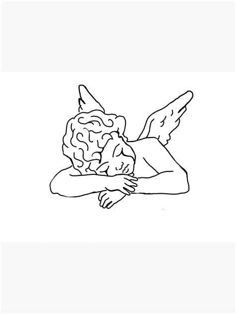 Crying Angel Art Board Print For Sale By Summitleigh Redbubble