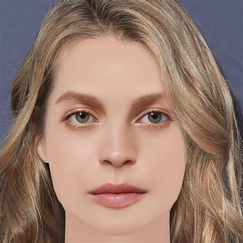 Ana Valeria Becerril Head No Hair Low Poly Head For Game 3d Model